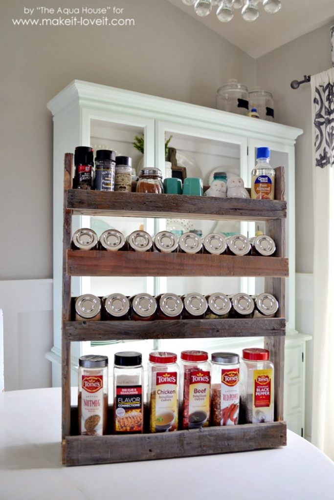15 Spicy DIY Spice Racks For A More Organized Kitchen - 25Magazine